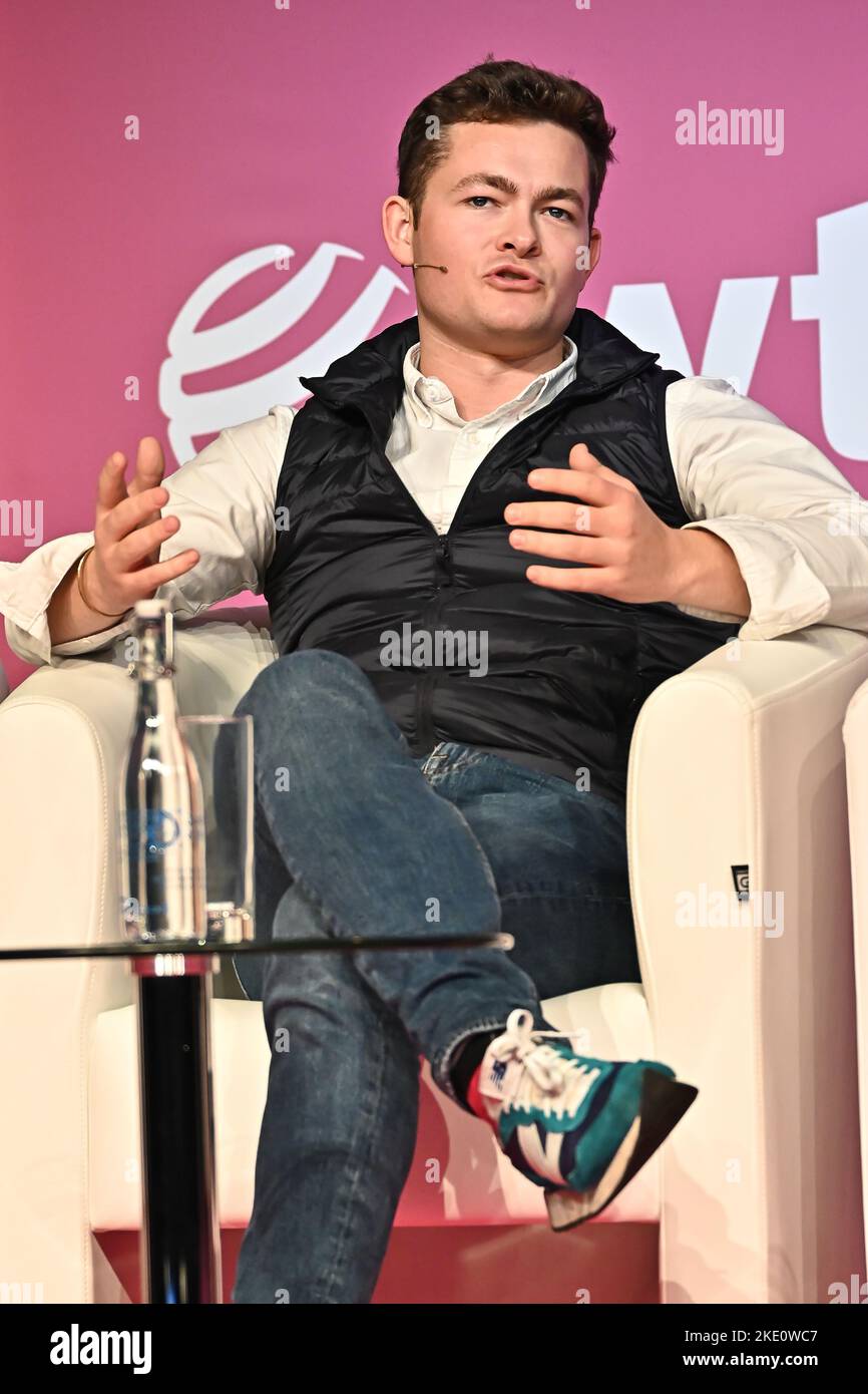 London, England, UK. 9th Nov, 2022. Speaker Craig Everett, CEO and Co ...