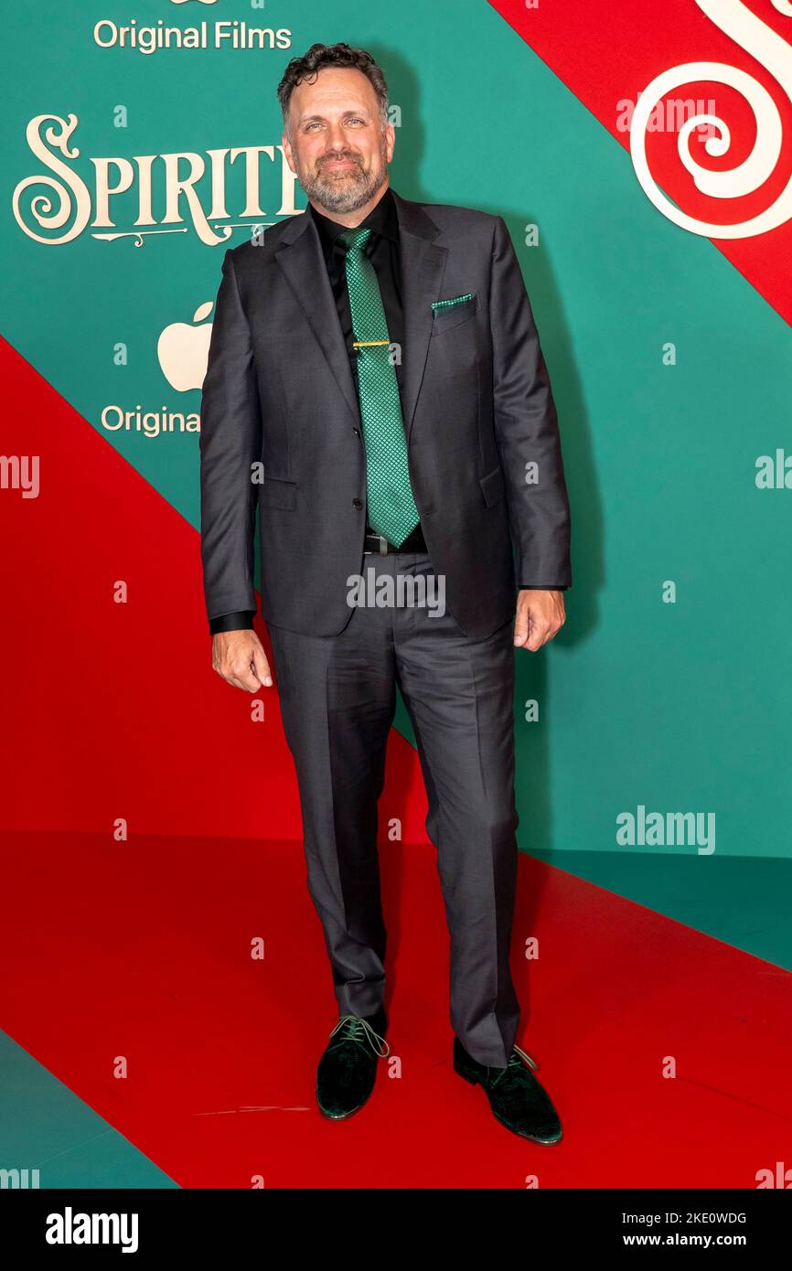 New York, United States. 07th Nov, 2022. Sean Anders attends the Apple ...