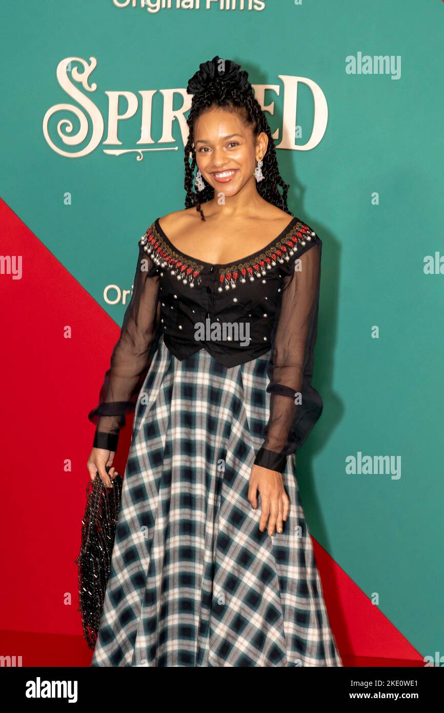 New York, United States. 07th Nov, 2022. Djouliet Amara attends the ...