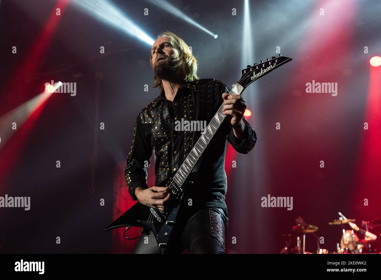 November 7, 2022, Ontario, California, USA: ANDY SNEAP of Judas Priest ...