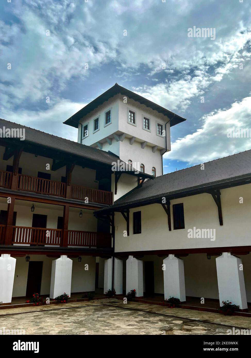 Building Architecture of old house in the famous complex Andricgrad in ...