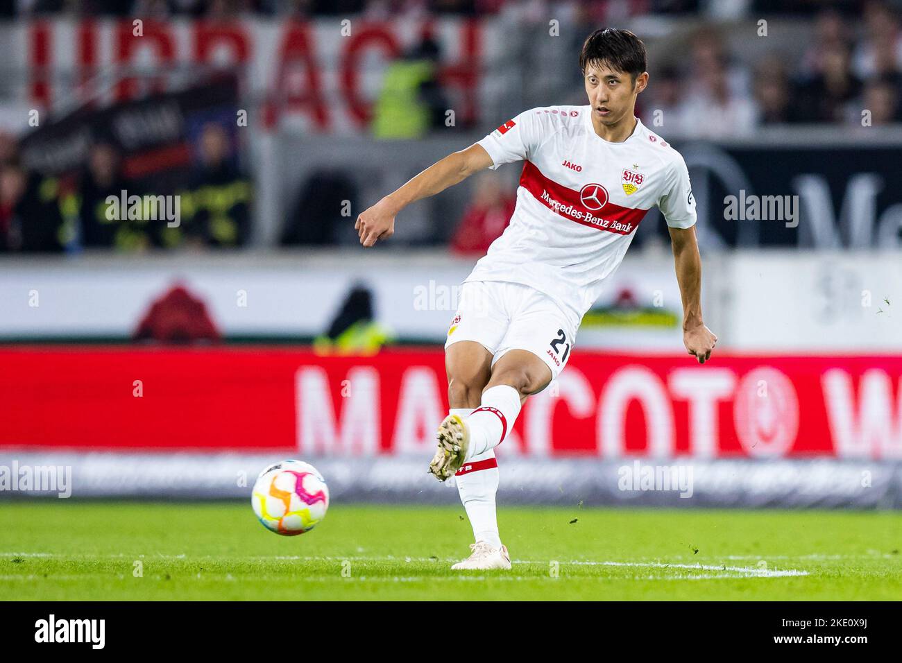 Stuttgart, Germany. 08th Nov, 2022. Soccer: Bundesliga, VfB Stuttgart - Hertha BSC, Matchday 14 ...