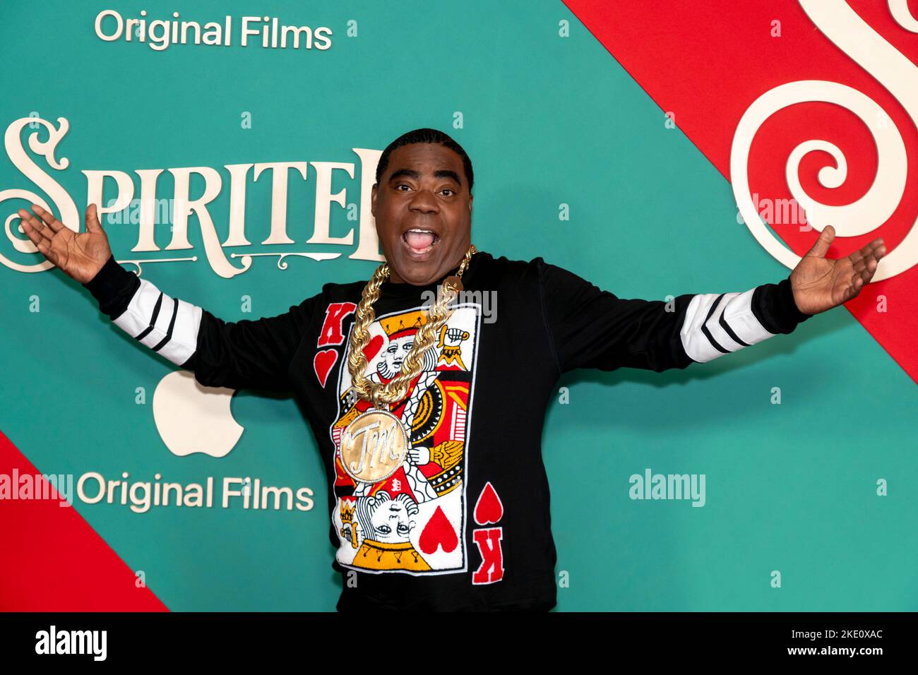 Tracy Morgan attends the Apple Original Film's "Spirited" New York Red ...