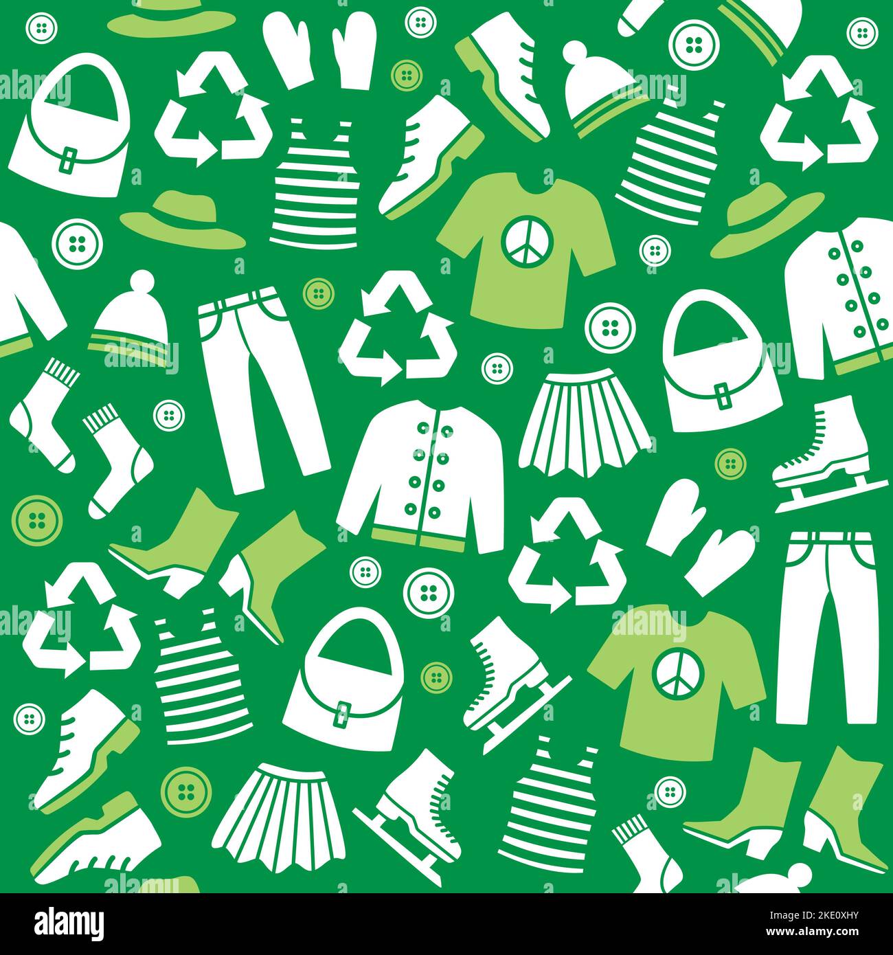 Recycling shoes Stock Vector Images - Alamy