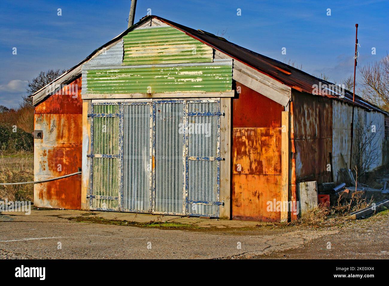 Mytserious barn hi-res stock photography and images - Alamy