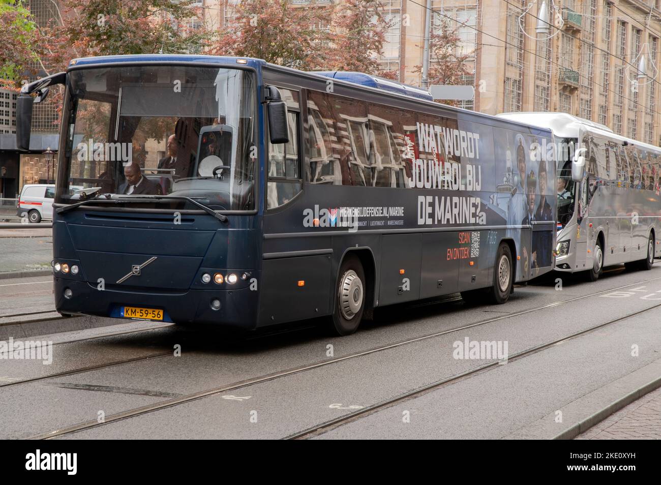 Advertising Defensie Touring Car At Amsterdam The Netherlands 9-11-2022 ...