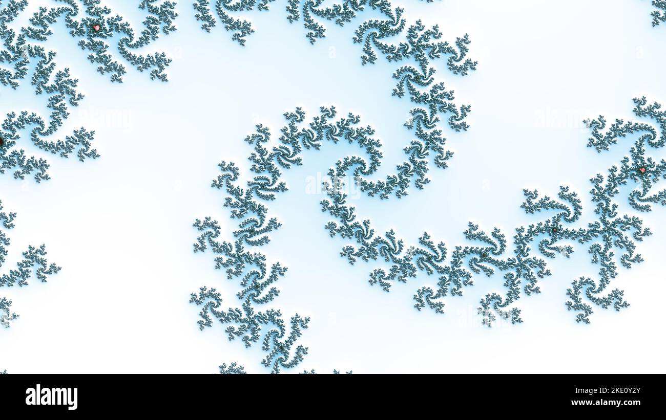 Abstract fractal background Infinite universe computer generated image ...