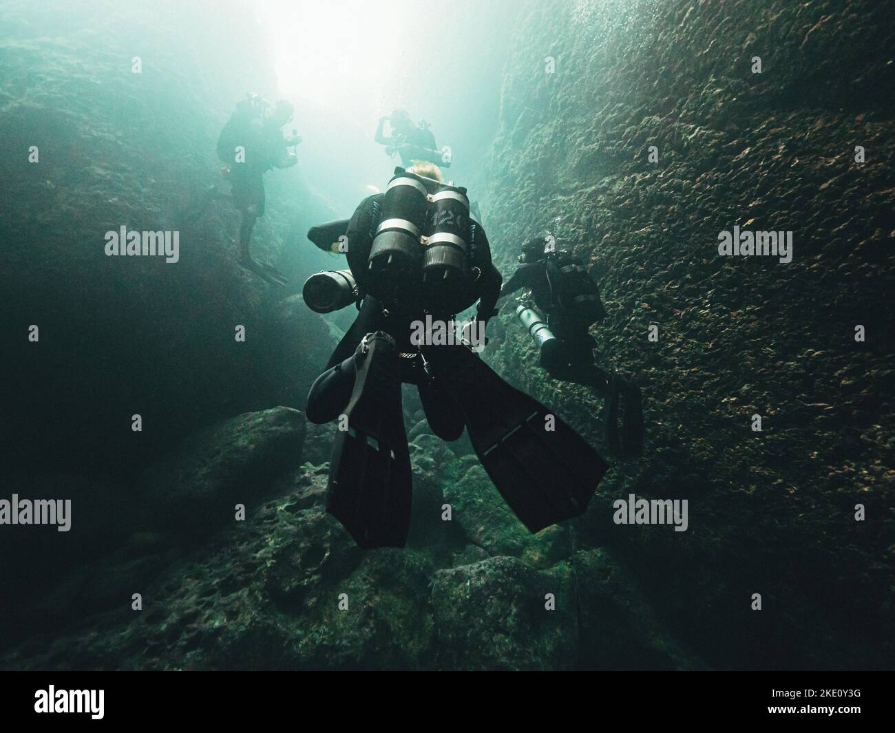Scuba technical diving hi-res stock photography and images - Alamy