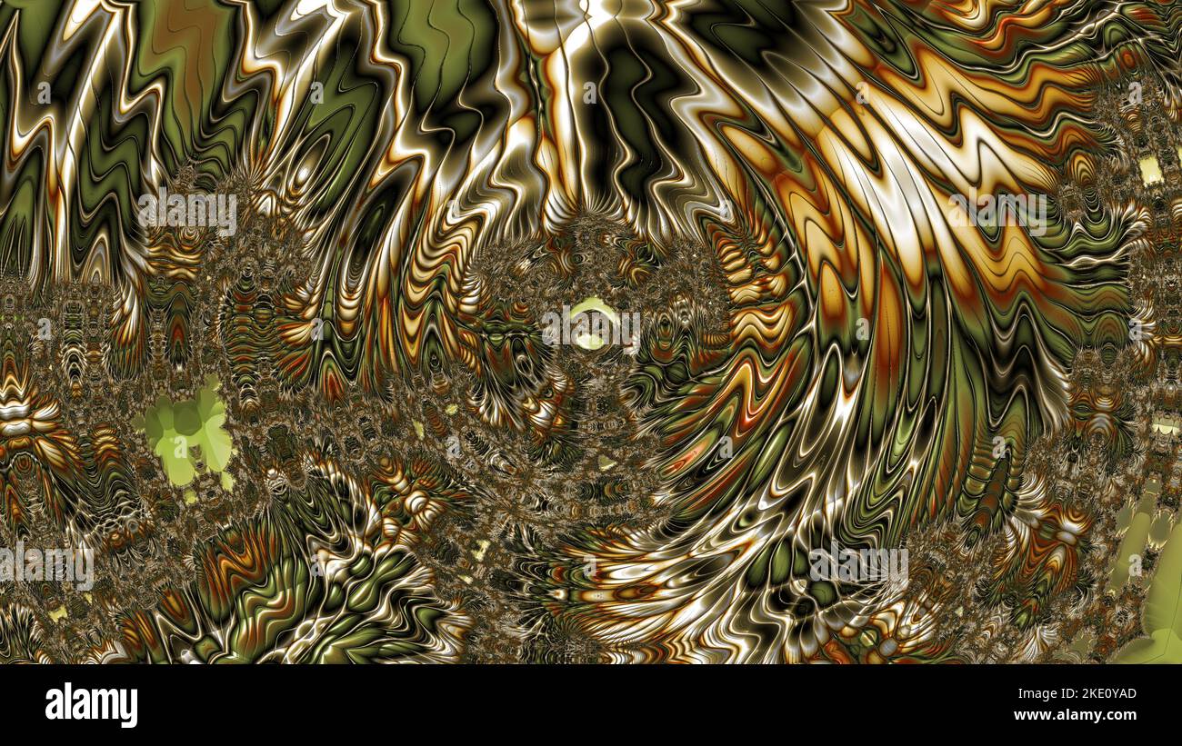 Abstract fractal background Infinite universe computer generated image ...