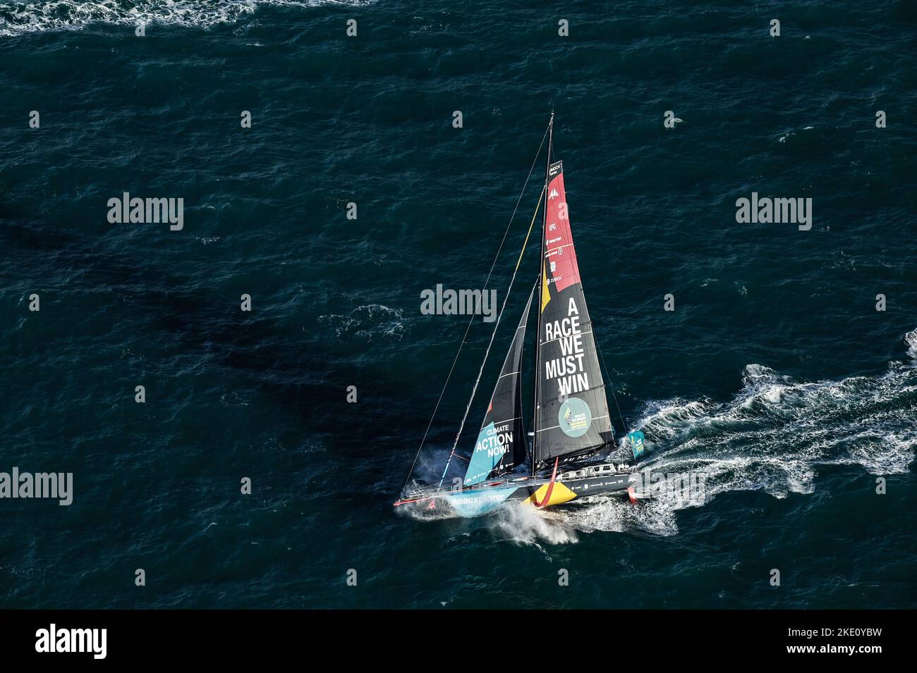 HERRMANN Boris - MALIZIA - SEAEXPLORER - IMOCA during the Route du Rhum ...