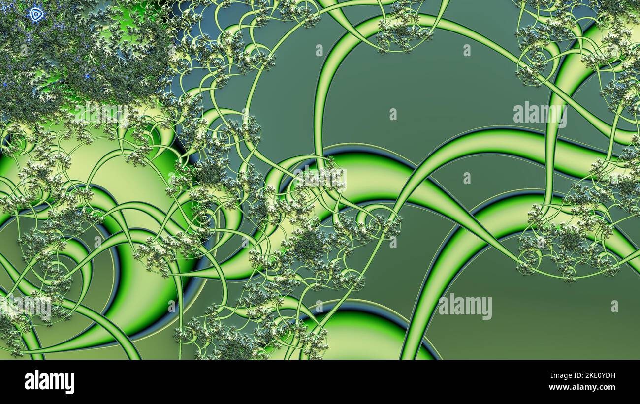 Abstract fractal background Infinite universe computer generated image ...