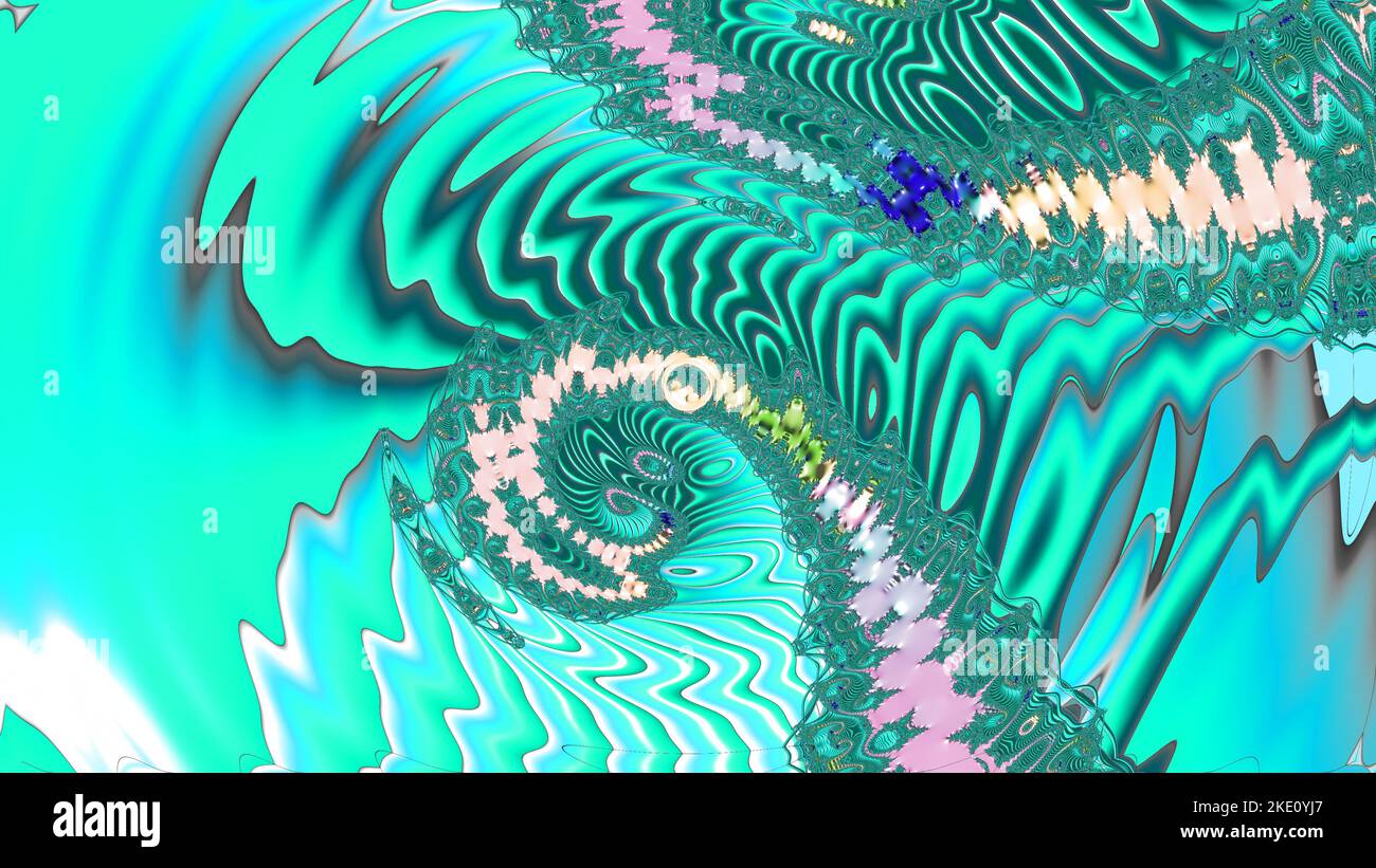 Abstract fractal background Infinite universe computer generated image ...