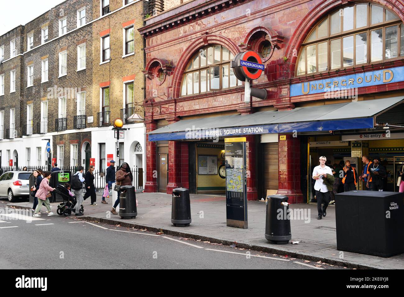 Russell Square Station - London - England Stock Photo - Alamy
