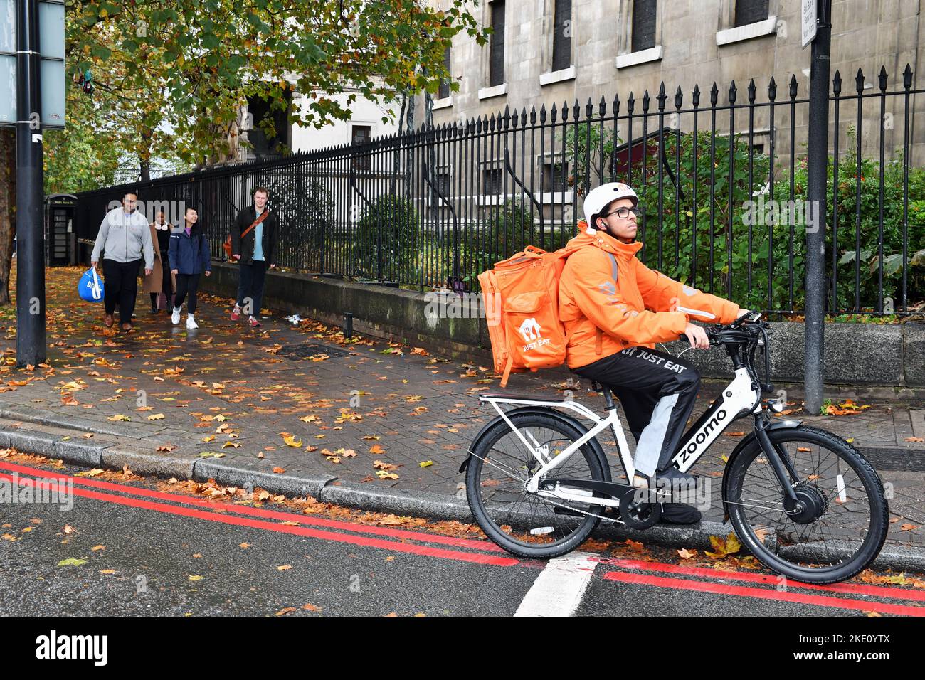 Biker just eat hi-res stock photography and images - Alamy