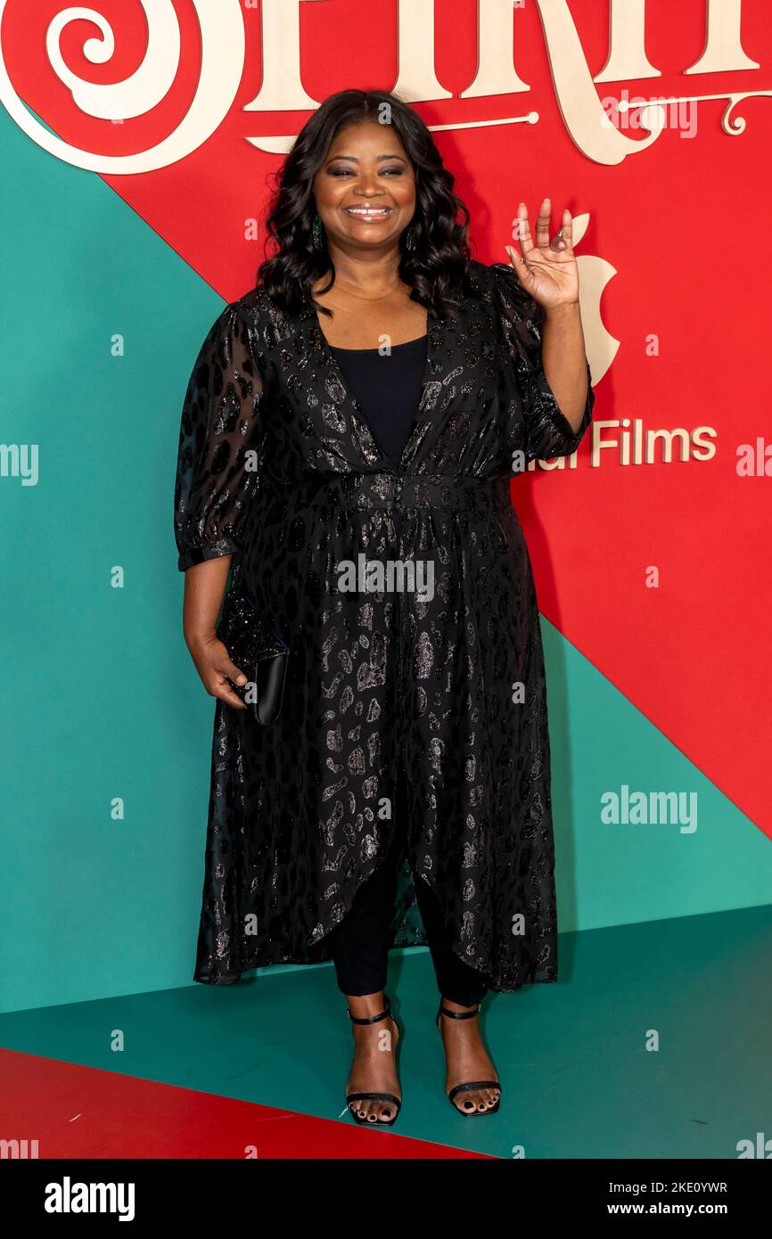 Octavia Spencer attends the Apple Original Film's "Spirited" New York ...