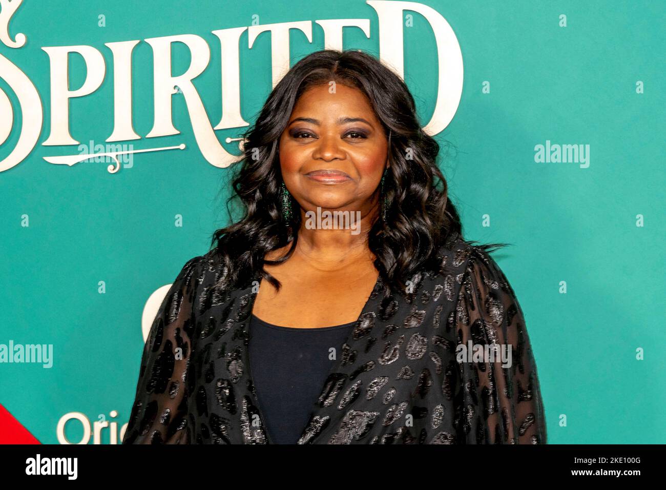 Octavia Spencer attends the Apple Original Film's "Spirited" New York ...