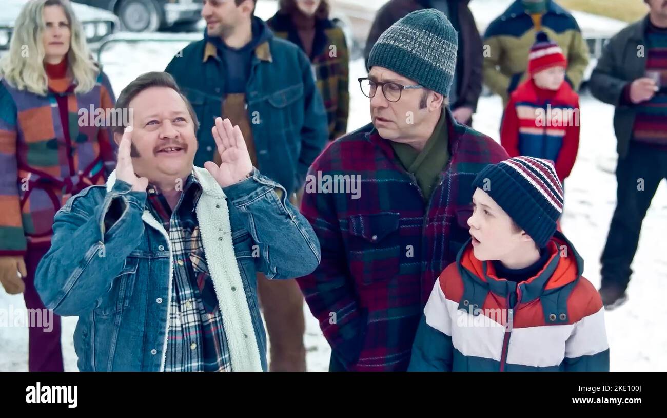 USA. Peter Billingsley, Scott Schwartz, and River Drosche in a scene ...