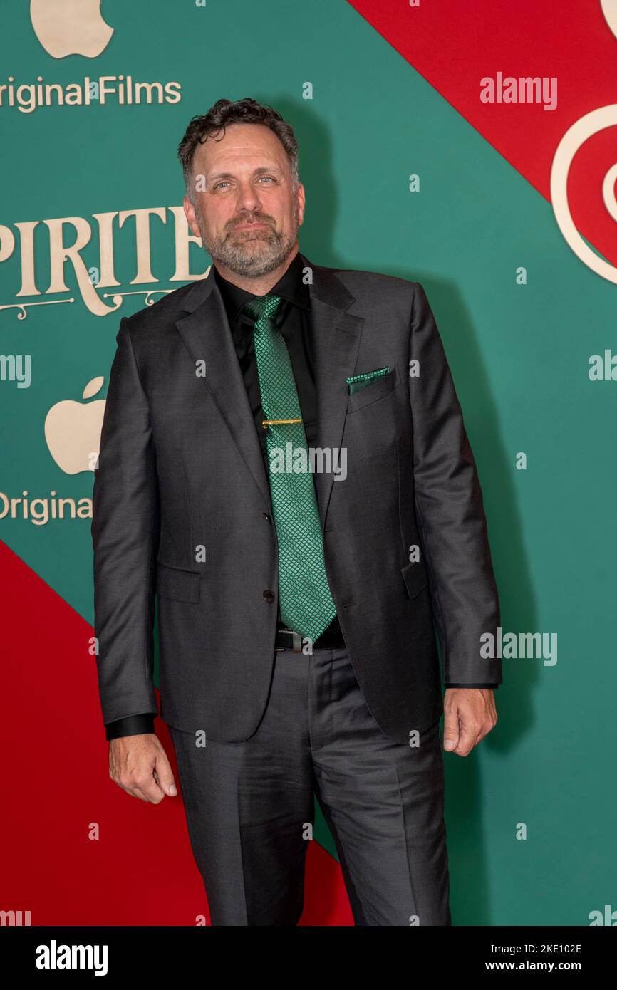 Sean Anders attends the Apple Original Film's "Spirited" New York ...