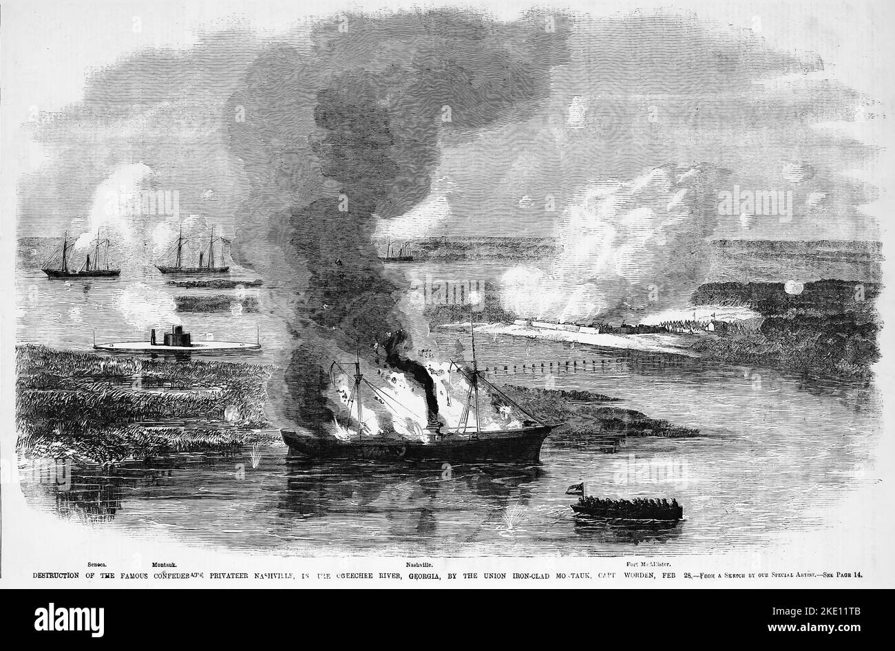 American civil war confederate ironclad hi-res stock photography and ...