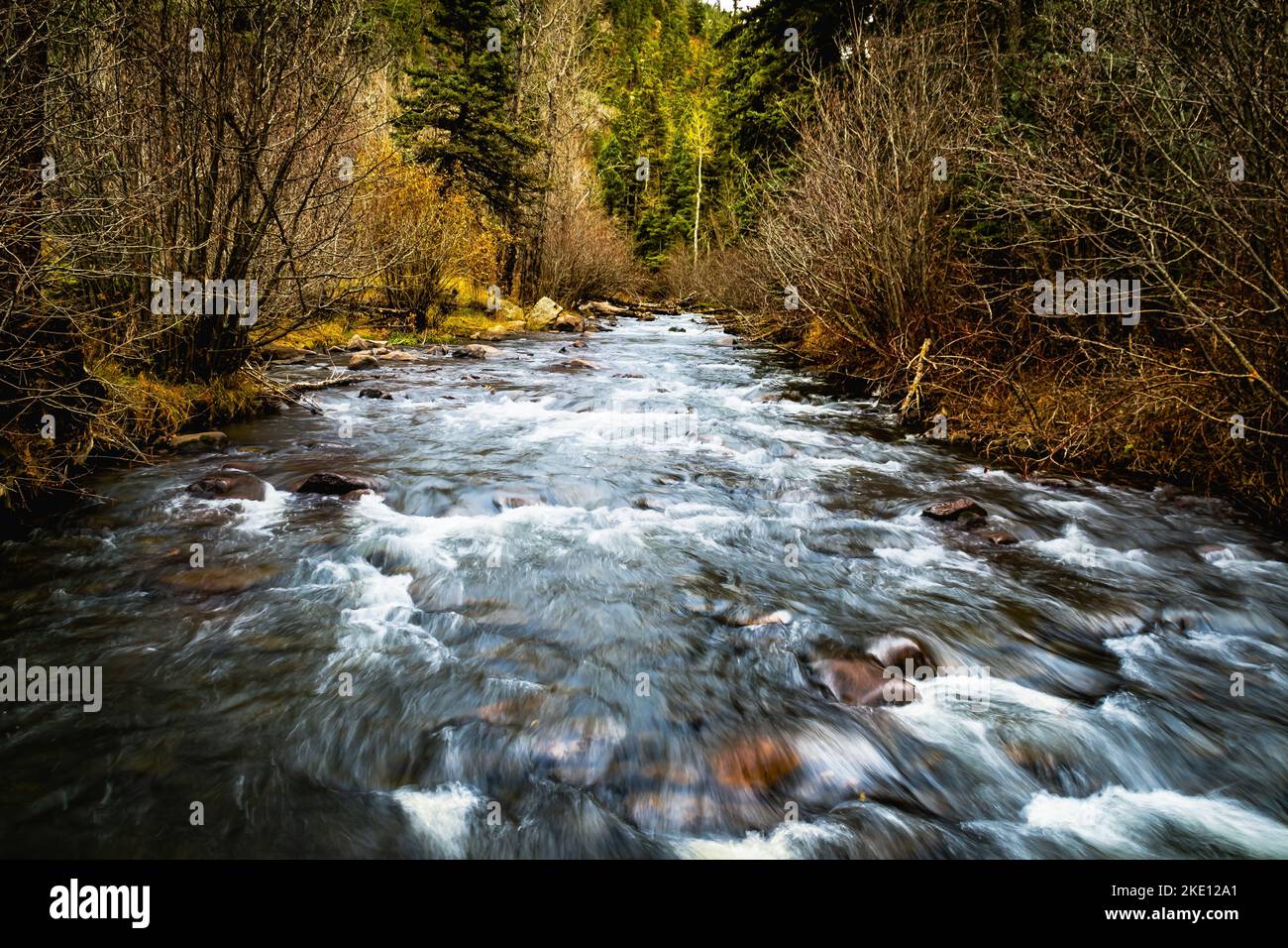 The Enchanted Circle of northern New Mexico Taos New Mexico Stock Photo ...
