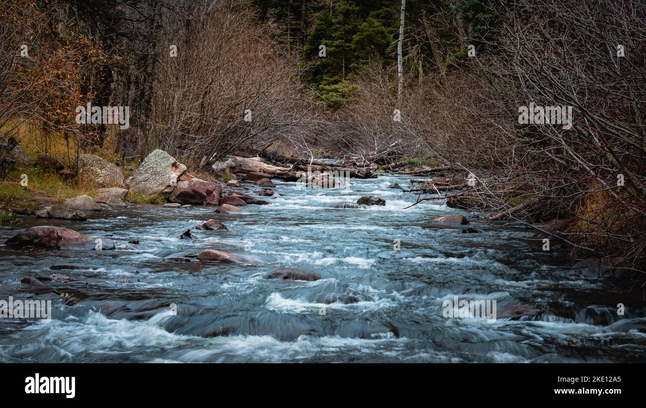 The Enchanted Circle of northern New Mexico Taos New Mexico Stock Photo ...