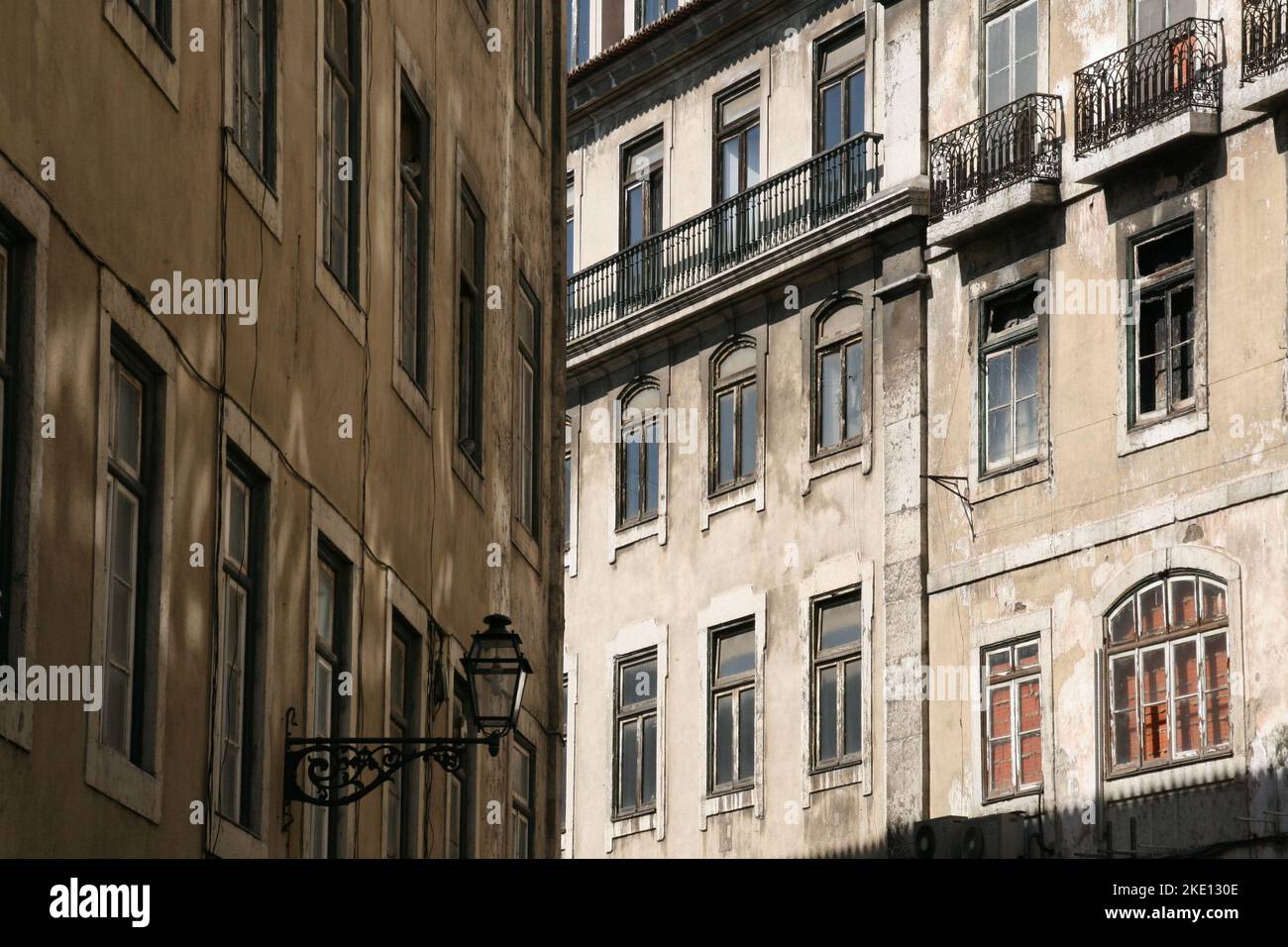 Old facades in lisbon hi-res stock photography and images - Alamy