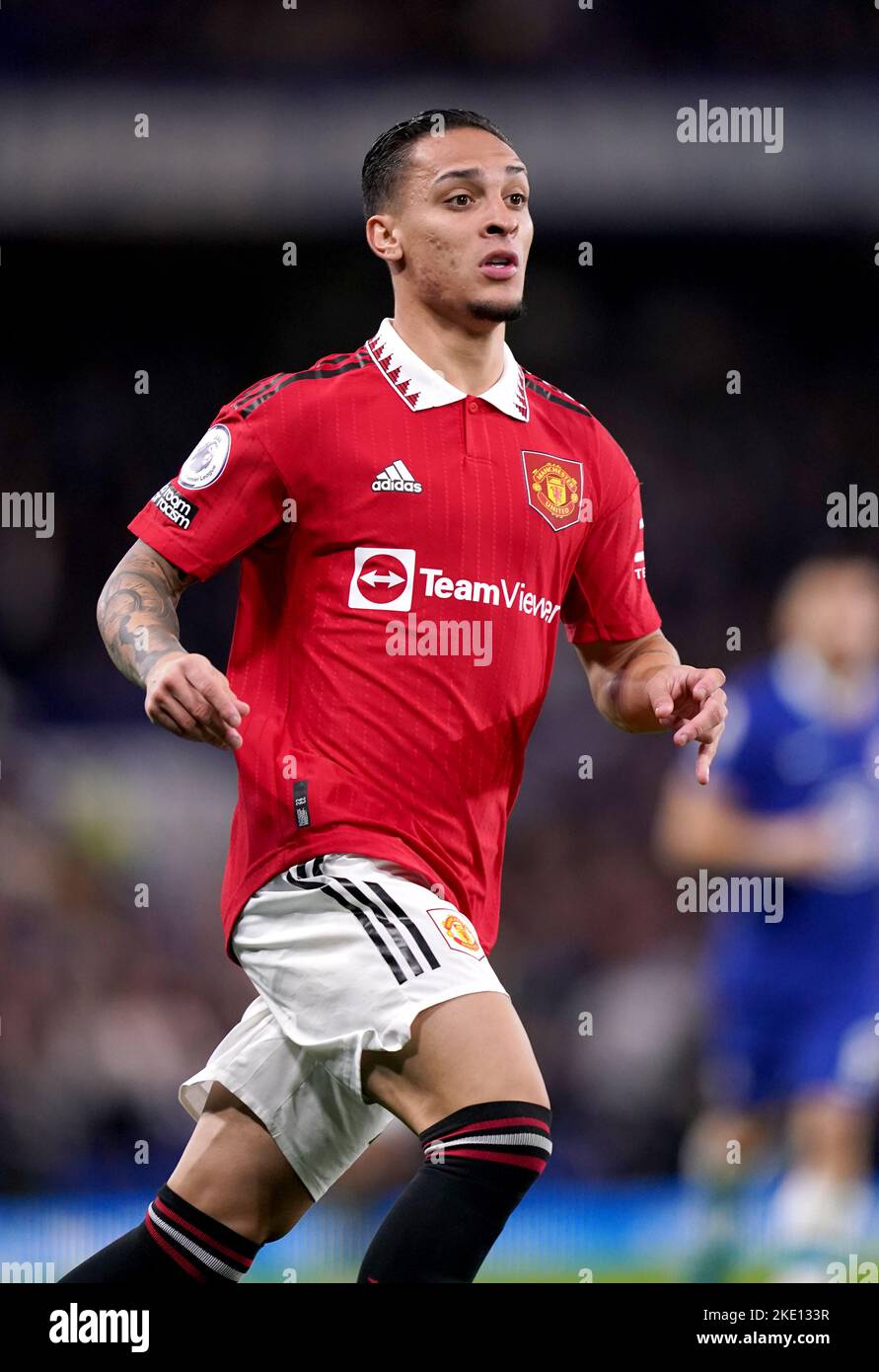 File photo dated 22-10-2022 of Antony. Jadon Sancho and Antony will be ...
