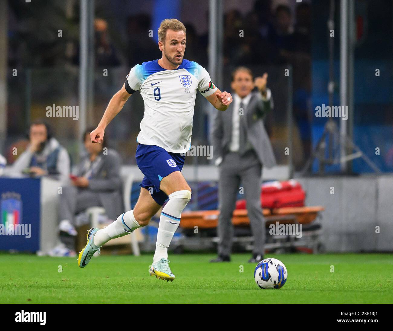 23 Oct 2022 - Italy v England - UEFA Nations League - Milan. England's ...