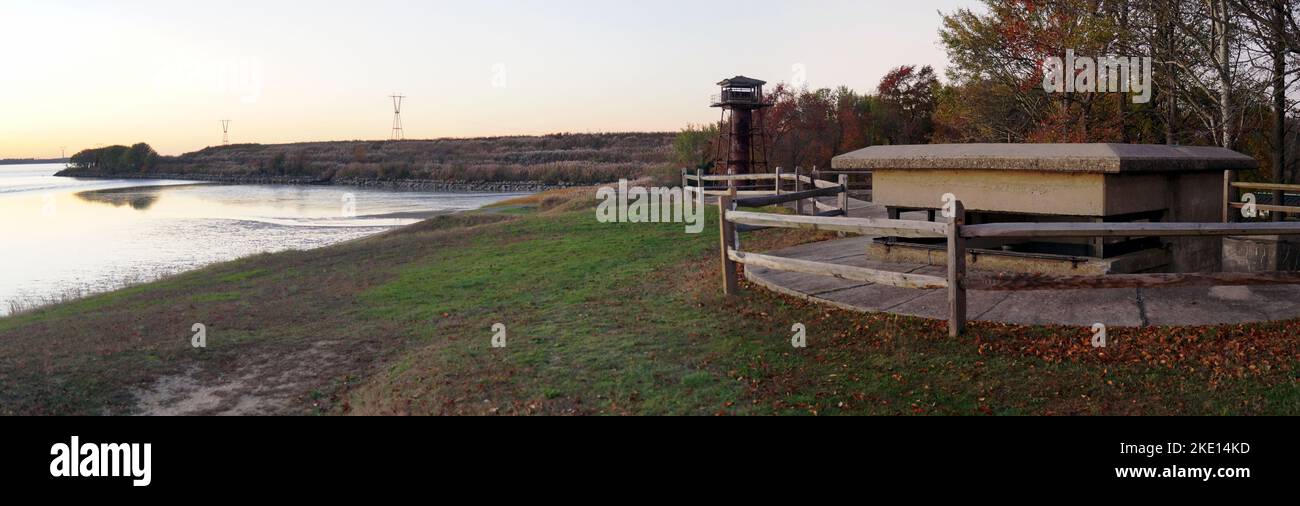 American observation post hi-res stock photography and images - Alamy