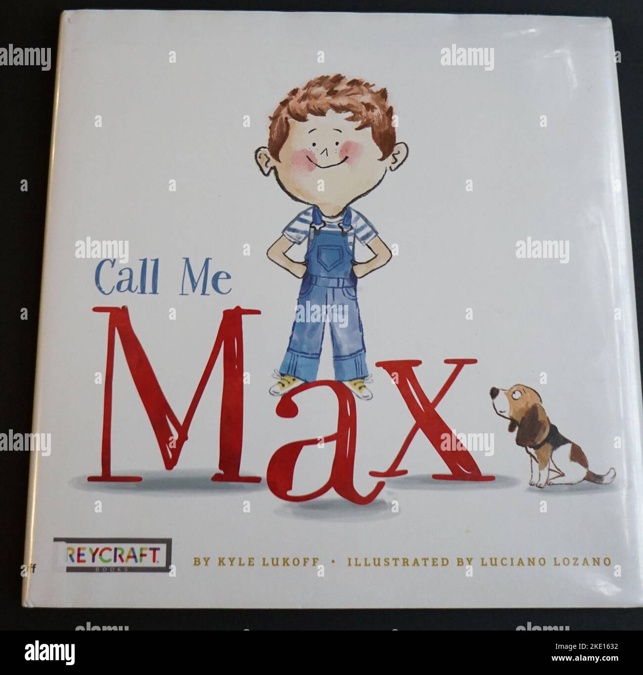A copy of the children's book Call Me Max by Kyle Lukoff, about a ...