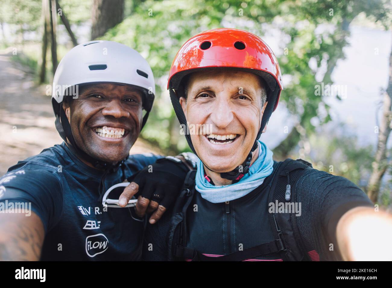 Delighted male friends wearing hi-res stock photography and images - Alamy