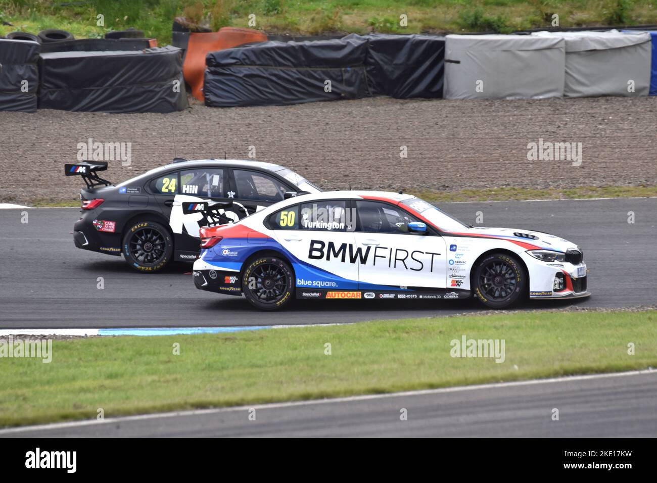 BTCC Knockhill Touring Cars Racing Championship in Dunfermline Stock ...