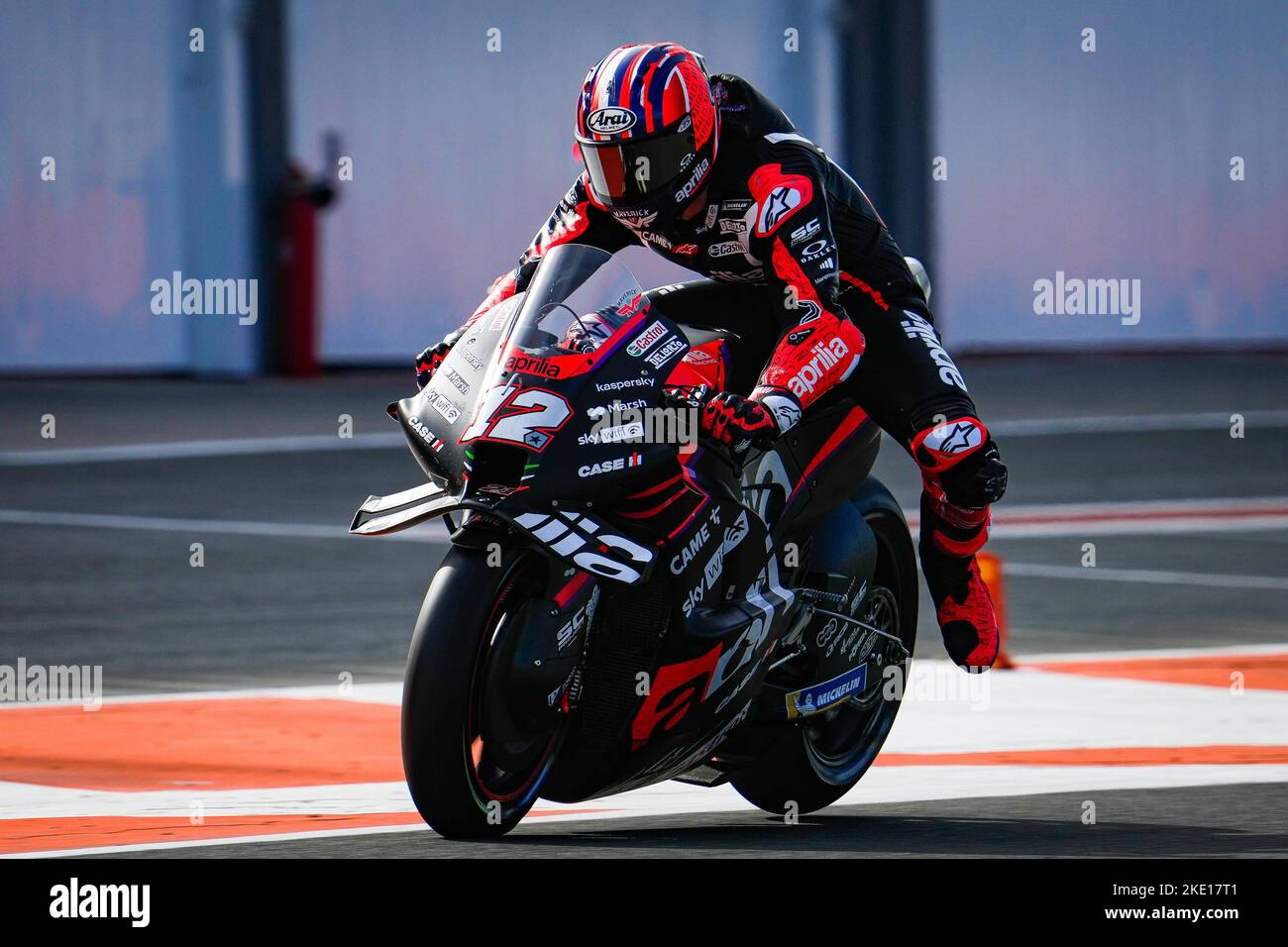 Valencia, Spain. 08th Nov, 2022. First official MotoGP tests at Ricardo ...