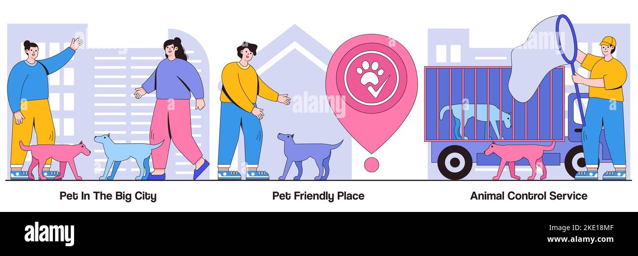 Pet in the big city, dog-friendly place, animal control service ...