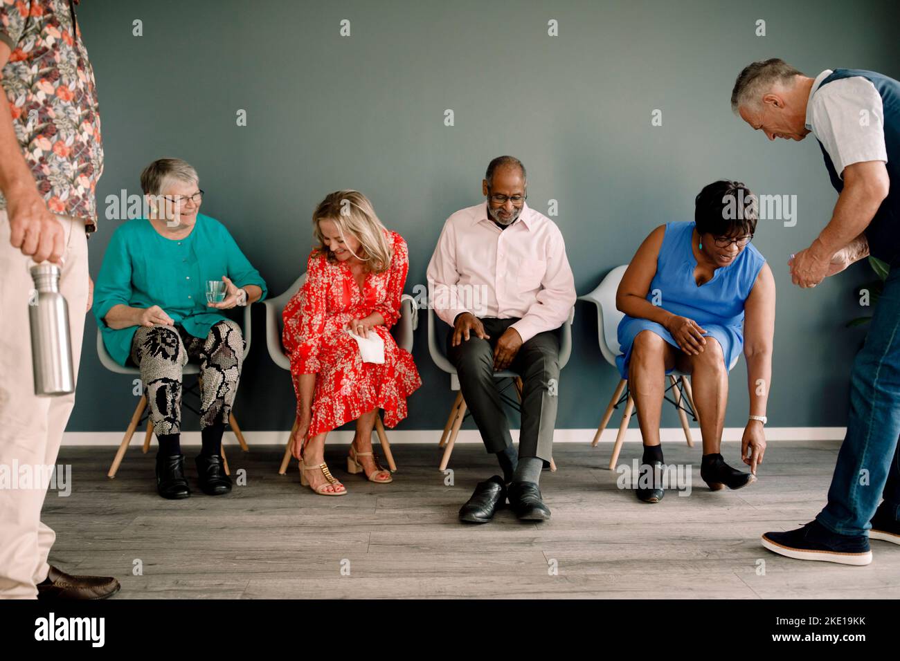 Dance on chair hi-res stock photography and images - Alamy