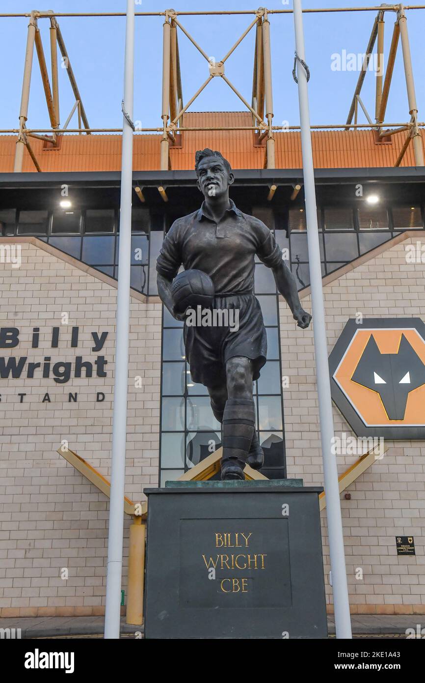 General view of Molineux Stadium, Home of Wolverhampton Wanderers F.C ...
