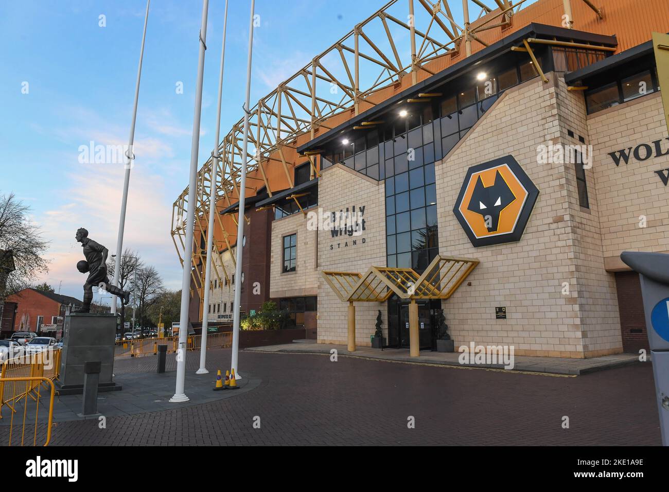 General view of Molineux Stadium, Home of Wolverhampton Wanderers F.C ...
