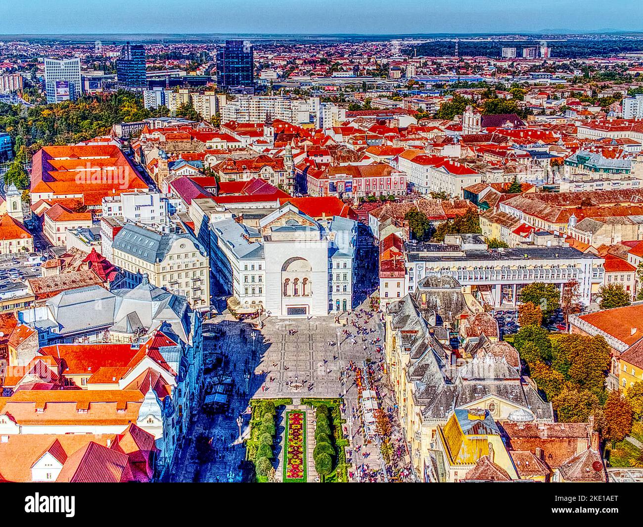 Romanian National House of Opera in Timisoara Stock Photo - Alamy