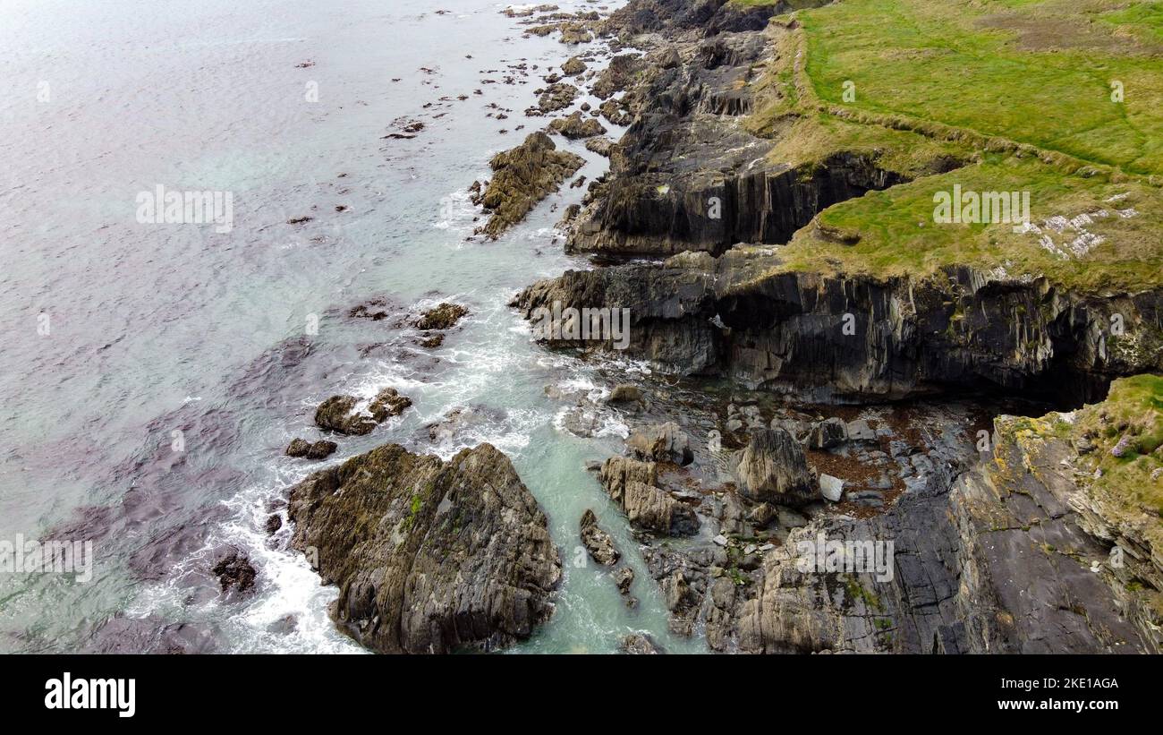 Landscapes on the Wild Atlantic Way. Natural attractions of Northern ...