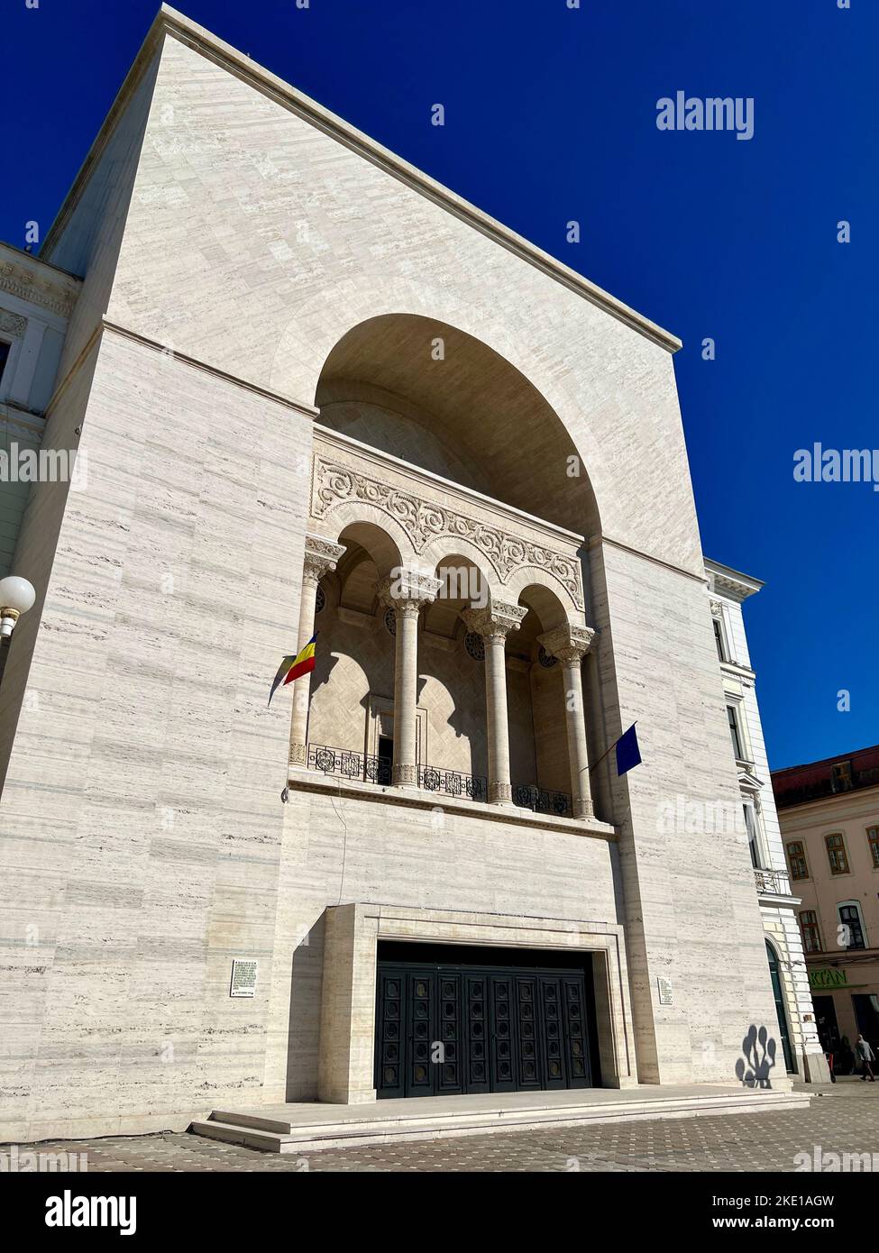 Romanian National House of Opera in Timisoara Stock Photo - Alamy