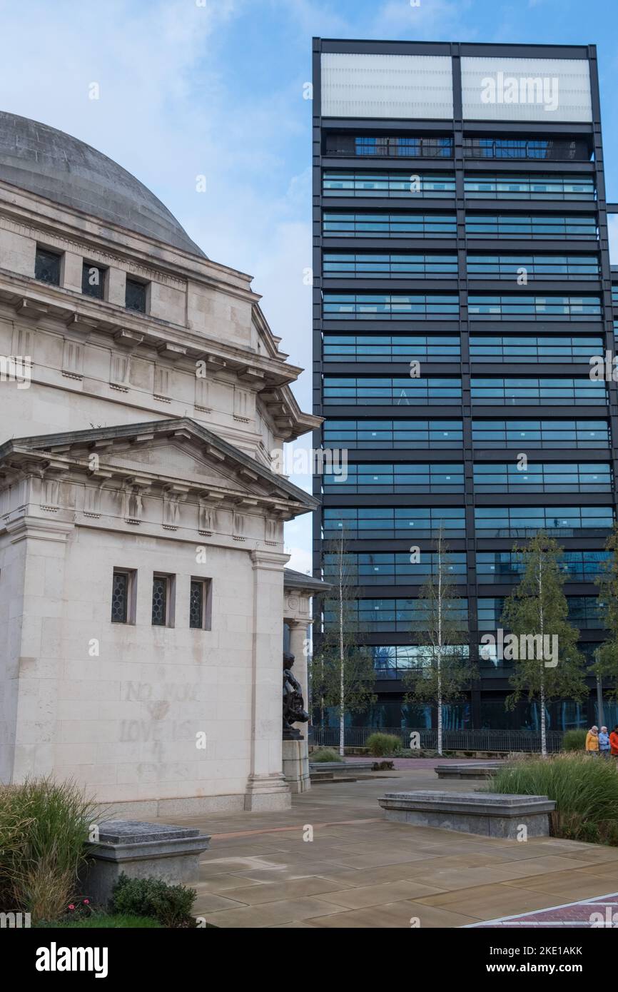One Centenary Way office block nearing completion in Birmingham ...