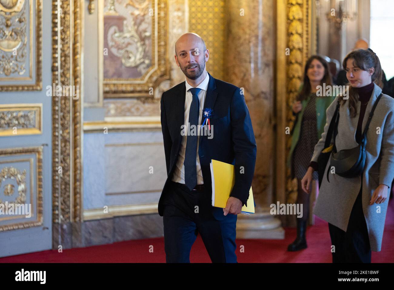 Paris, France, November 9, 2022. French Minister of Public Sector ...