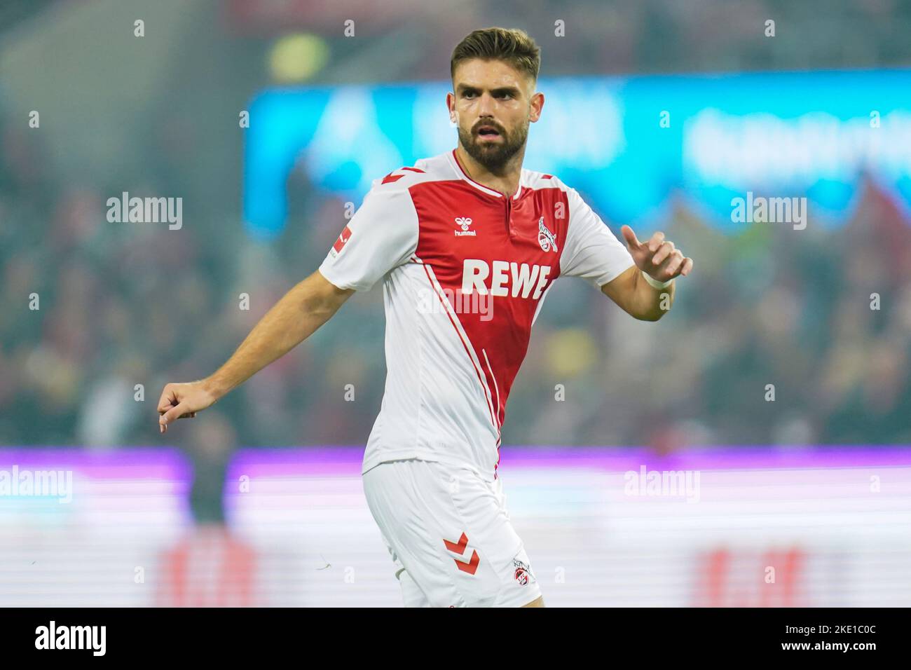 COLOGNE, GERMANY - NOVEMBER 9: Nikola Soldo of 1. FC Koln during the ...