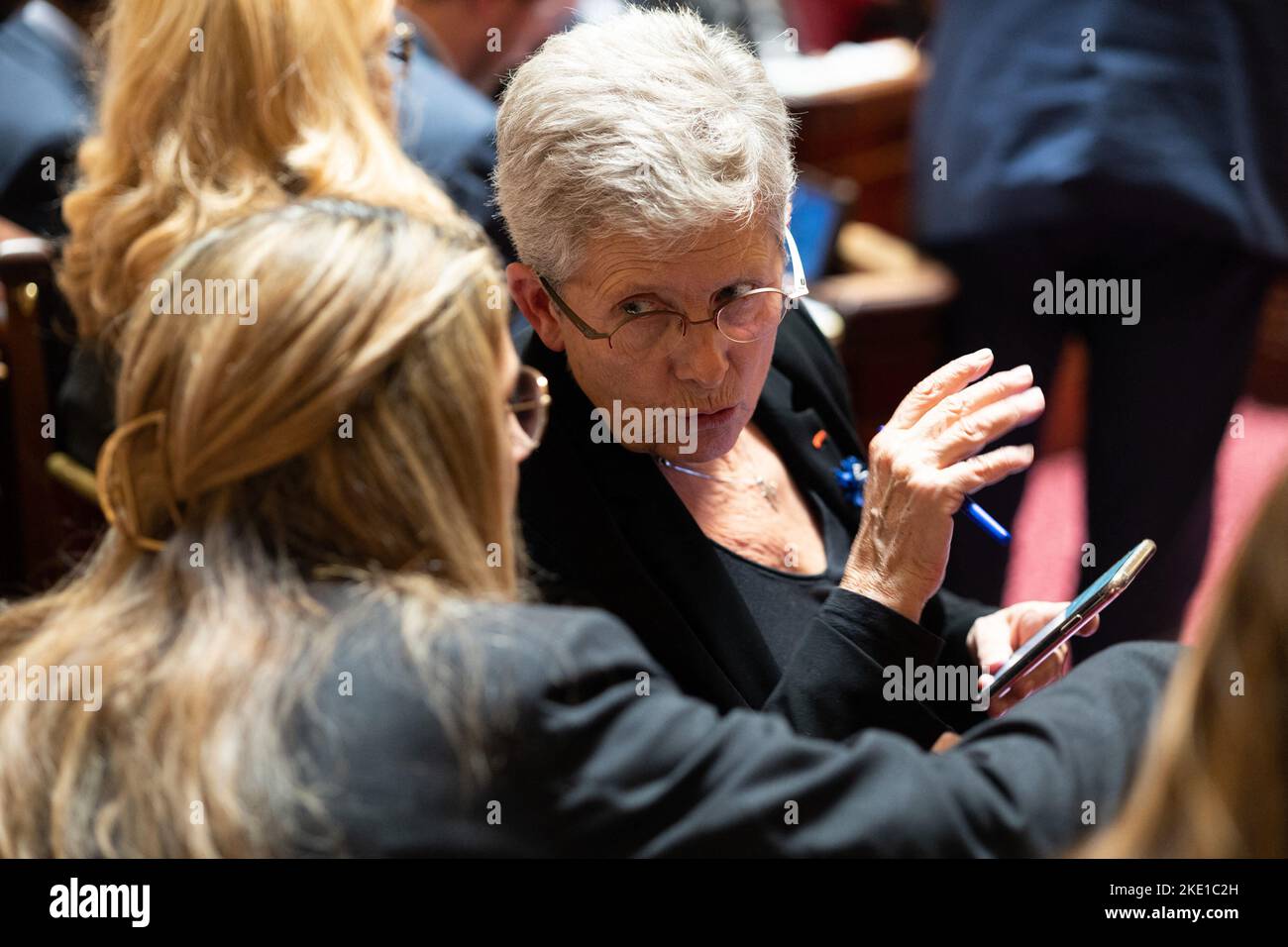 Paris, France, November 9, 2022. French Minister Delegate for Disabled ...