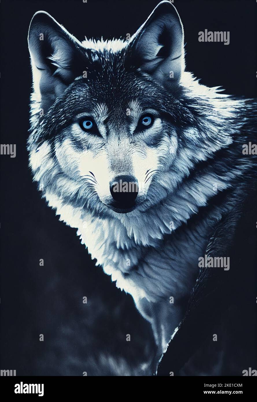 Ai generated wolf hi-res stock photography and images - Alamy