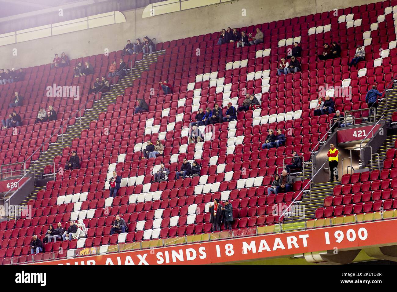 AMSTERDAM, 09-11-2022. Johan Cruijff ArenA, Stadium of Ajax. Dutch ...