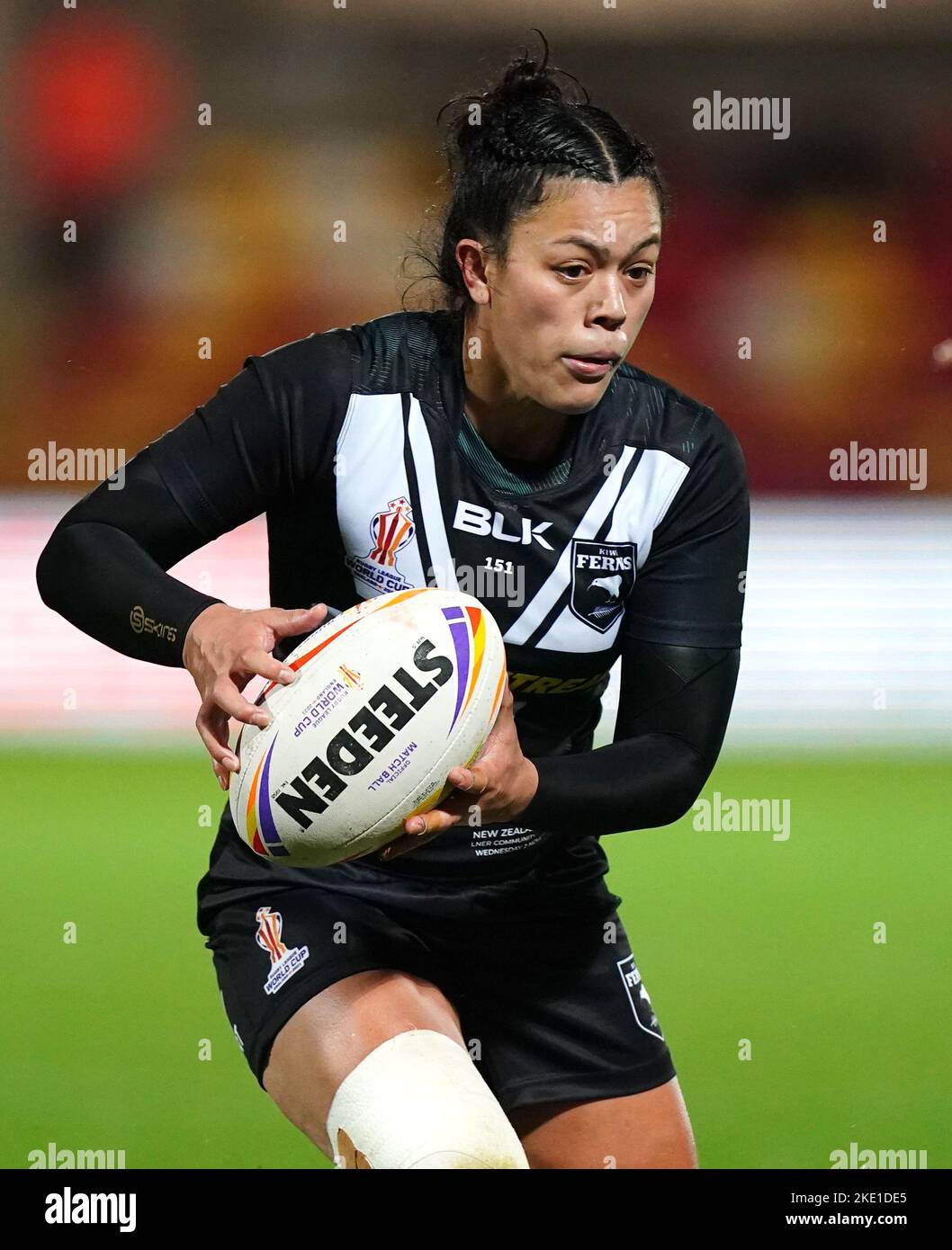 Autumn-Rain Stephens-Daly during the Women's Rugby League World Cup ...