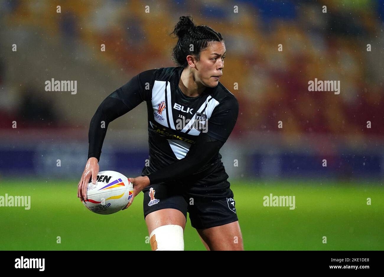 Autumn-Rain Stephens-Daly during the Women's Rugby League World Cup ...