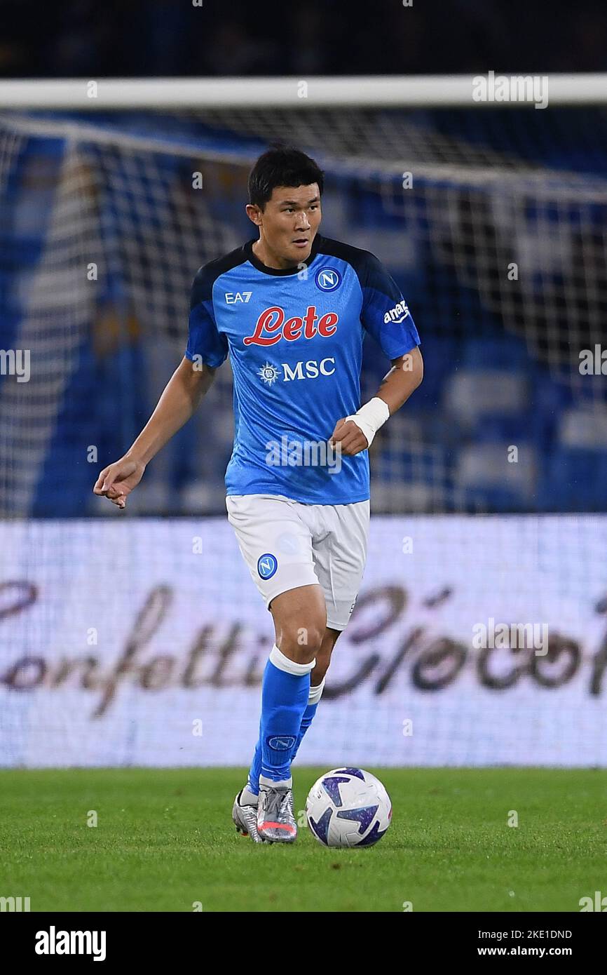 Kim Min-Jae of SSC Napoli during the Serie A match between SSC Napoli ...