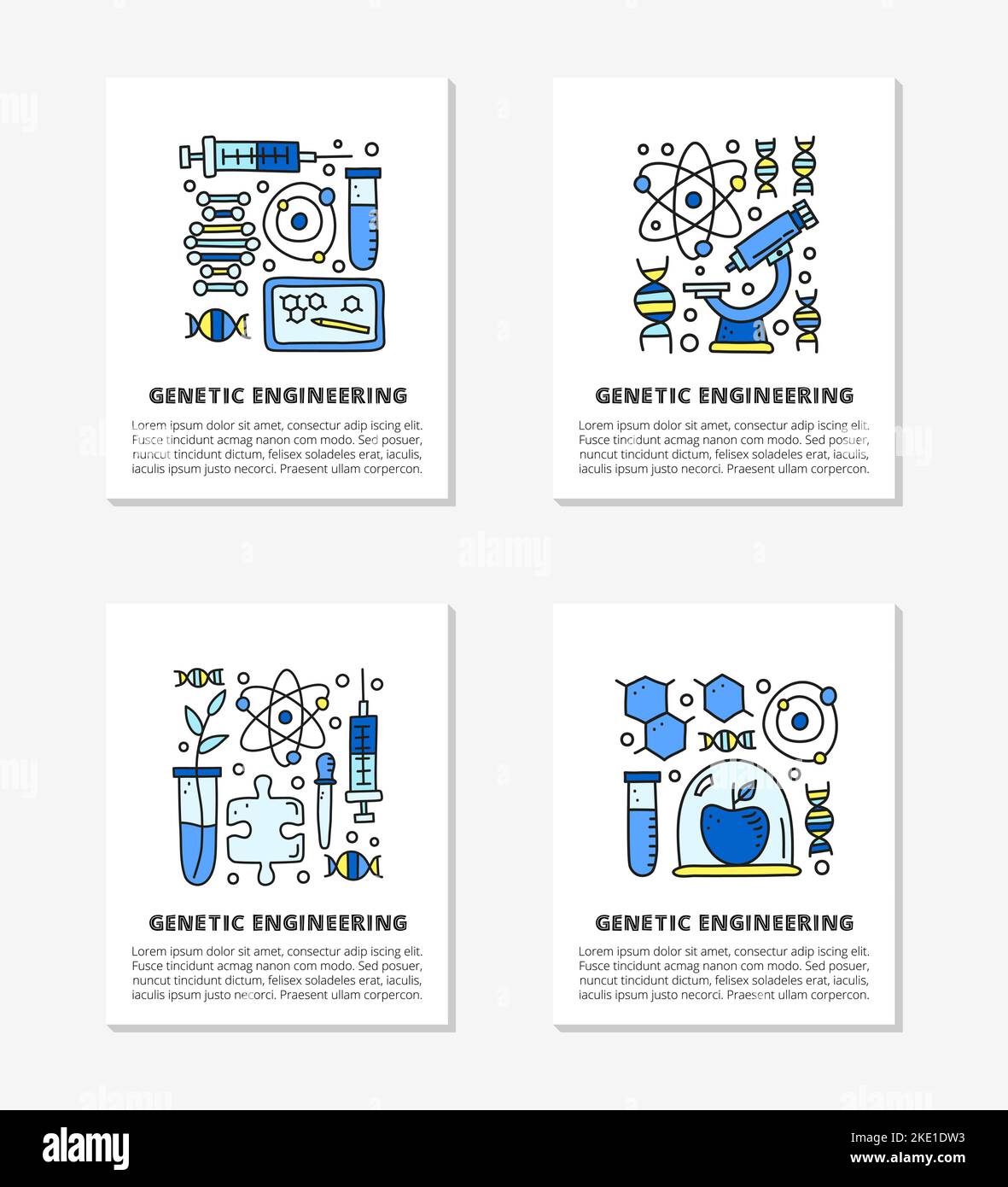 Biochemistry microscope plant in Stock Vector Images - Alamy